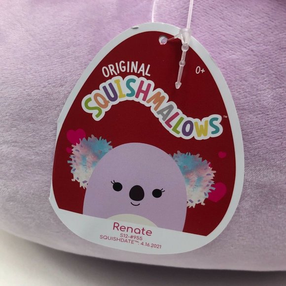 Kellytoy | Toys | Squishmallows Renate Koala Plush 2 222 Purple Rainbow ...